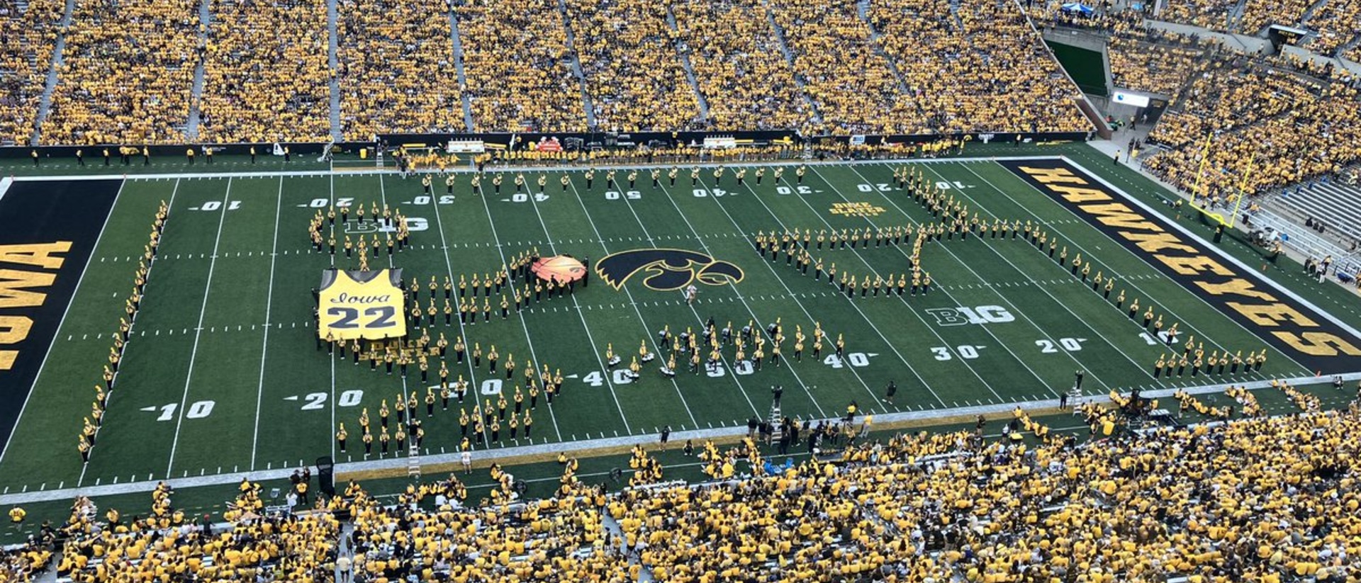 Iowa Marching Band Paid Tribute to Caitlin Clark With Incredible ...