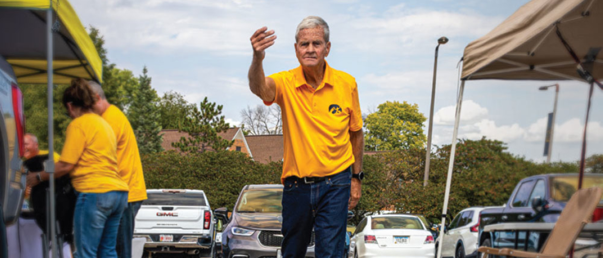 After Cancer Fight, Hawkeye Superfan Finds Joy in the Wave | Hawkeye ...